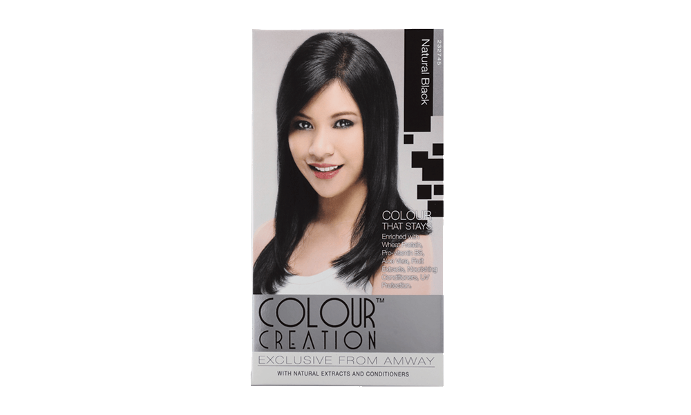 COLOUR CREATION PERMANENT HAIR COLOUR – NATURAL BLACK